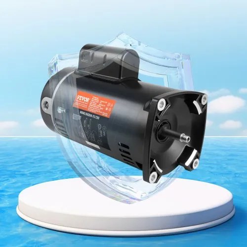 1,12 kW motor bazénového čerpadla 115/230 V 12,8/6,4 A 56Y 3450RPM 90μF/250 V