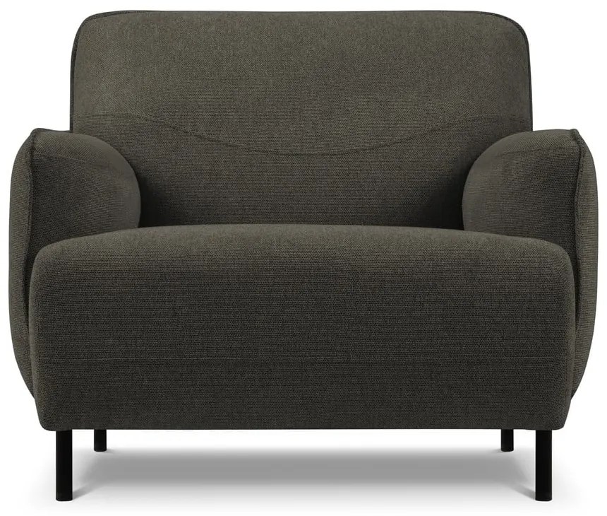 Tmavě šedé křeslo Windsor &amp; Co Sofas Neso