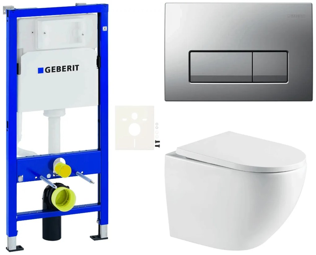 Závěsný wc set do lehkých stěn / předstěnová SAT SIKOGESTOR67D50