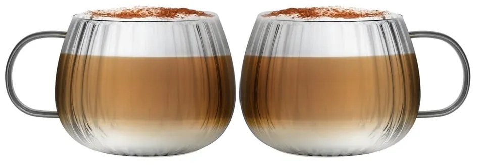 Hrnky na cappuccino v sadě 2 ks 350 ml Tulip – Vialli Design