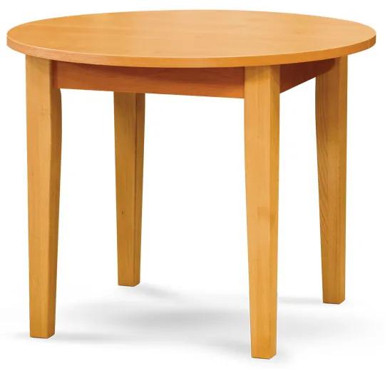 Stima Kulatý stůl MAX Rozměr: průměr 105 cm  pevný, Odstín: Tmavě Hnědá