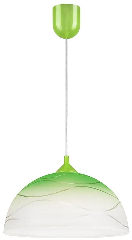 Lamkur LM 1.1/14 KITCHEN C 28125 - Zelený lustr do kuchyně