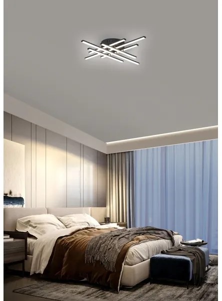 Brilagi - LED Stropní svítidlo STRIPES LED/42W/230V černá