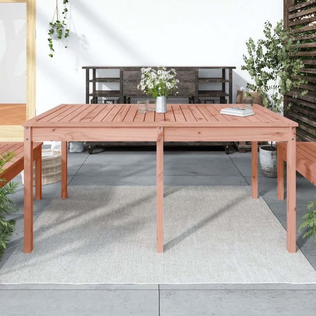 Zahradní stůl 159,5 x 82,5 x 76 cm masivní dřevo douglasky - Default Title