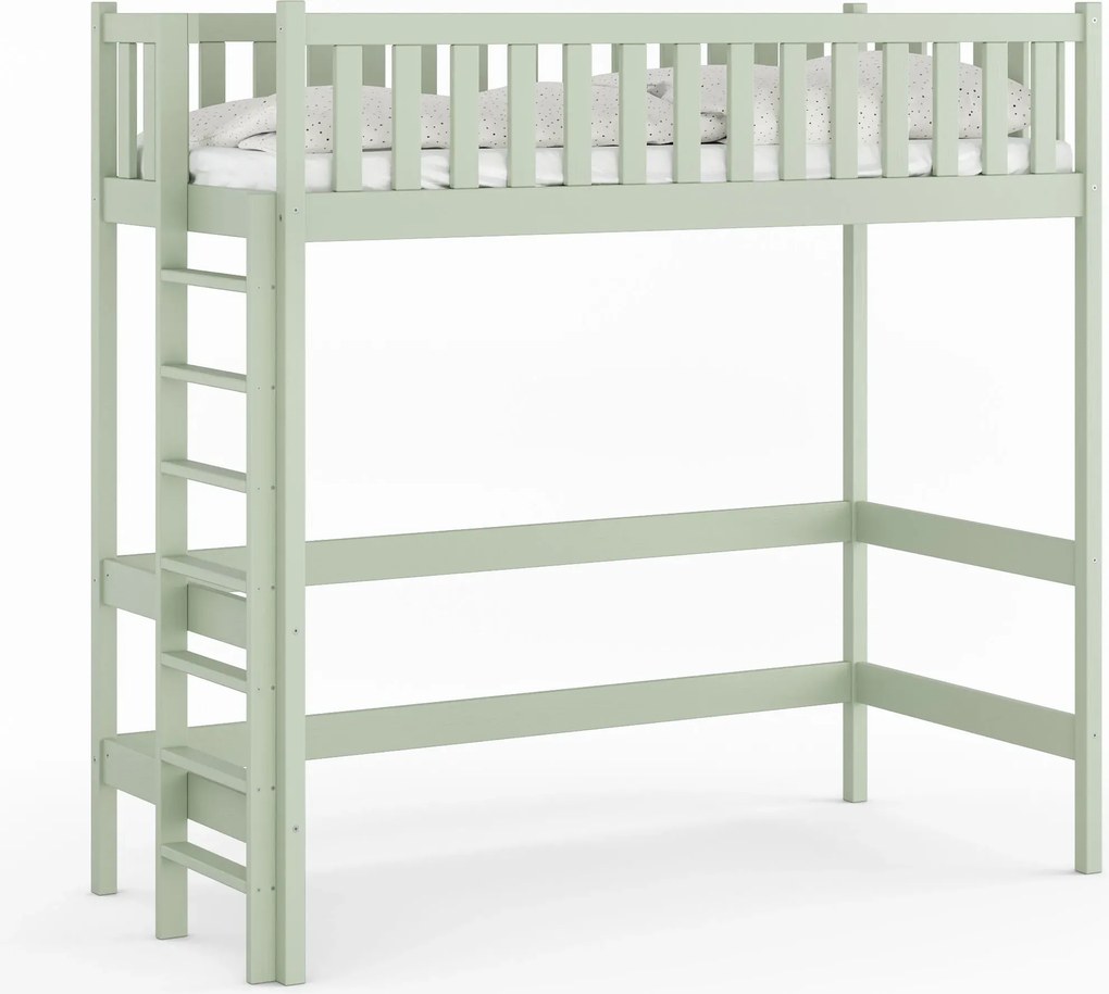 Rkids | Vyvýšená postel Livo 100x210 Šalvěj