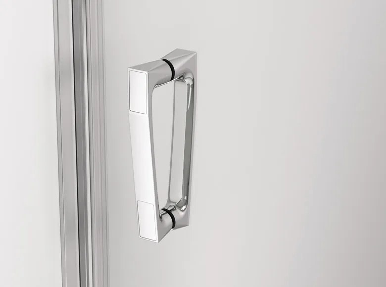 Sanswiss CADURA CA1C jednokřídlé sprchové dveře 70 cm Šířka: 700 mm, Profil: Bílá, Sklo: Hladké čiré