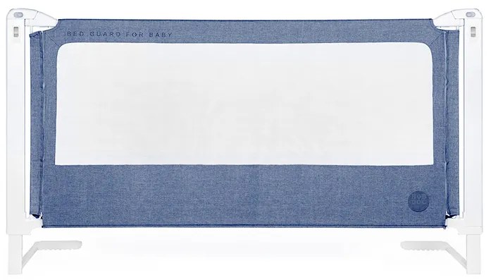 Zábrana na postel Monkey Mum® Popular - 150 cm - tmavě modrá - design - DOPRODEJ