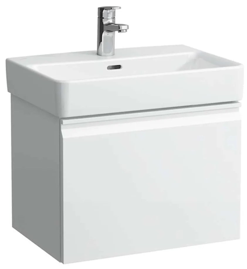 Laufen Pro S - Umyvadlová skříňka, 51x37x39 cm, 1 zásuvka, lesklá bílá H4830210954751