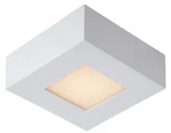 Lucide BRICE-LED - zapuštěné stropní svítidlo - stmívatelné - 1x8W 3000K - IP40 - Bílá 28107/11/31
