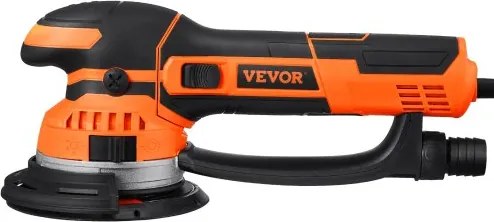 Random Orbital Sander 15,2 cm Dual-Action Sander 10 ks brusných papírů 6 rychlostí