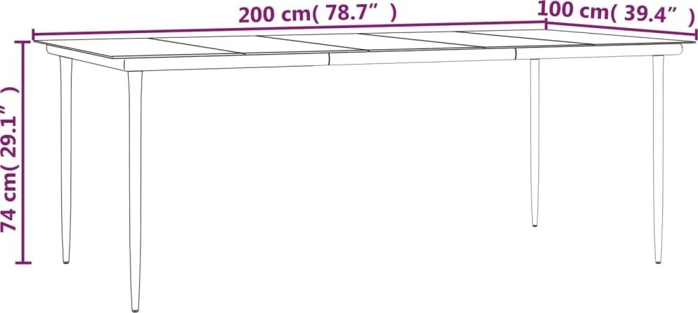 vidaXL 9dílný zahradní jídelní set s poduškami polyratan [3263033] Barva: Béžová