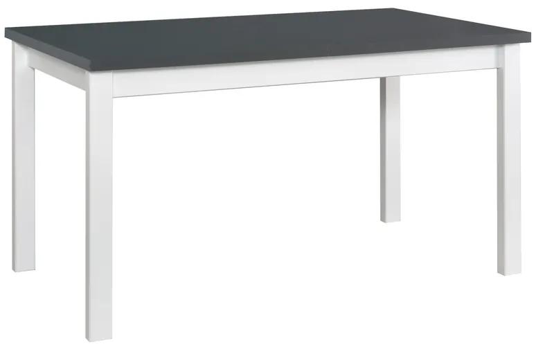 Drewmix Jídelní stůl ALBA 4 + doprava zdarma deska stolu artisan, nohy stolu sonoma