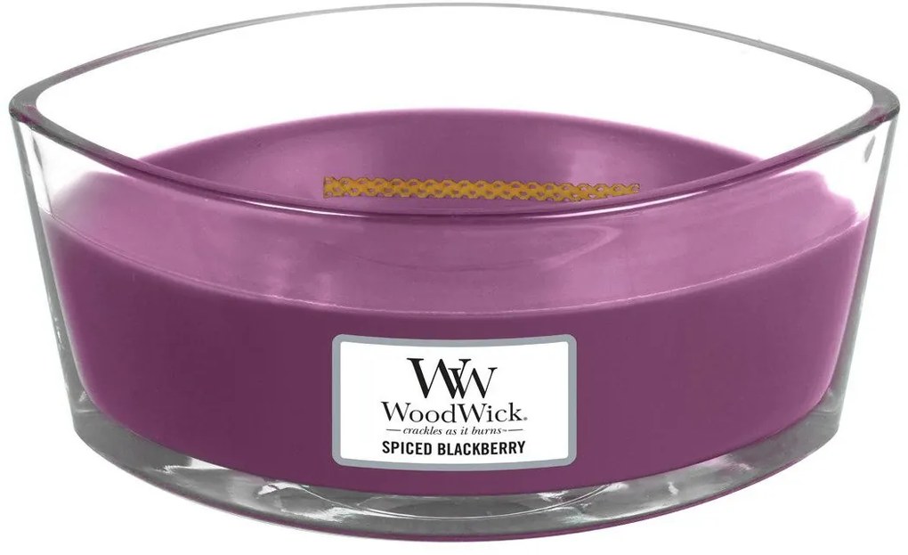 Svíčka woodwick elipsa spiced blackberry 453 g