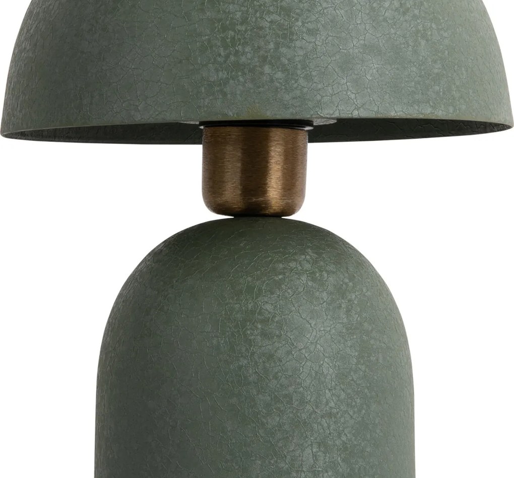 Stolní lampa BOAZ ve tvaru hřibu BOAZ, Ø 21 cm