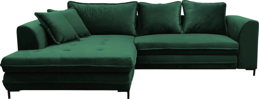 XXXLutz ROHOVÁ ROZKLÁDACÍ POHOVKA, textil, zelená Livetastic - Online Only sedačky - 001574004308