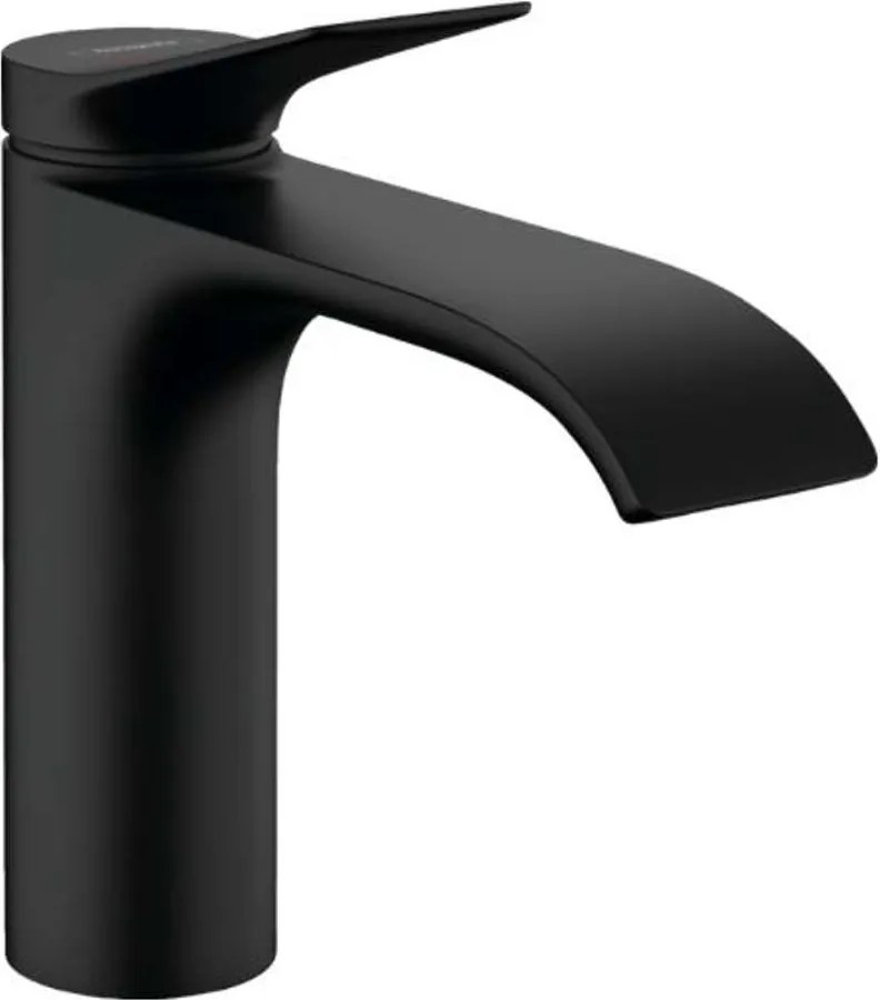 Hansgrohe - Umyvadlová baterie, EcoSmart, CoolStart, matná černá 75024670ROZ1
