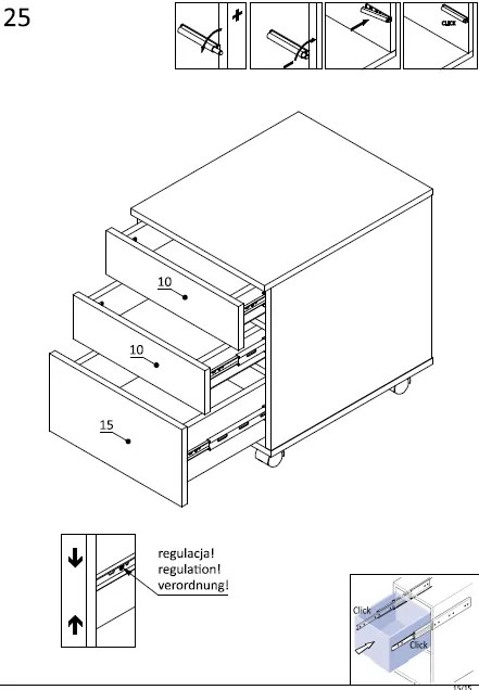 Jurek Noční stolek LORIN R15