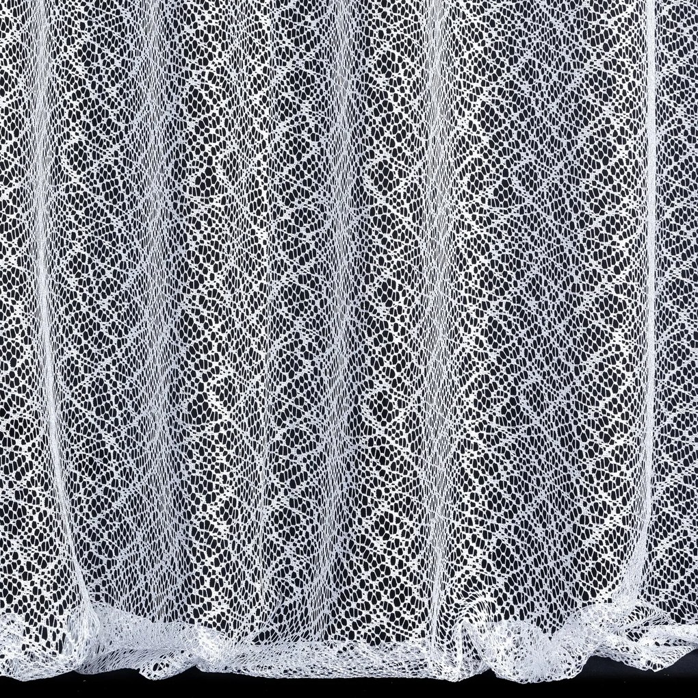 ZÁCLONA NA KROUŽCÍCH AMANDA 300 CM X 250 CM CM BÍLÁ