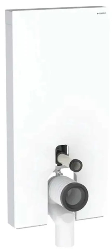 Geberit Monolith - Sanitární modul pro stojící WC, 101 cm, boční přívod vody, bílá 131.003.SI.5
