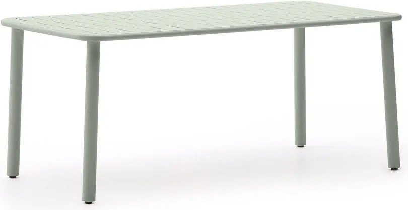 Ocelový zahradní jídelní stůl 90x180 cm Brai – Kave Home