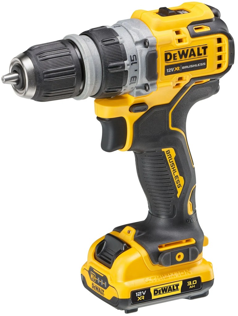 Šroubovák vrtací AKU DeWALT DCD703L2T + nástavce