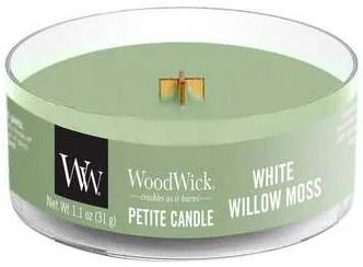 WoodWick - vonná svíčka Petite, Mech bílé vrby 31g