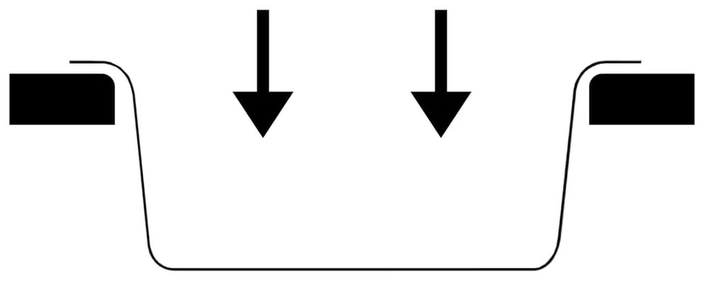vidaXL Marketos Kuchyňský dřez s přepadem šedý žula