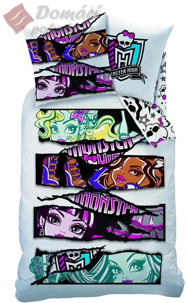 CTI Povlečení Monster High White Velvet - 140x200, 60x80