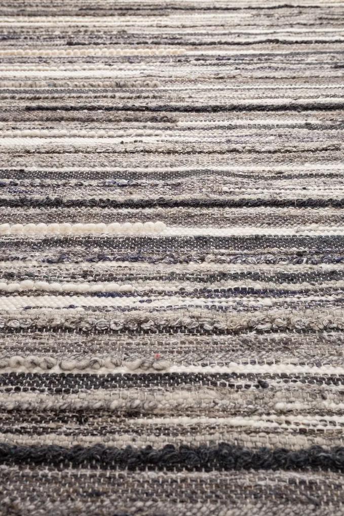 StoneCave Šedý koberec VERANI 170x240 cm