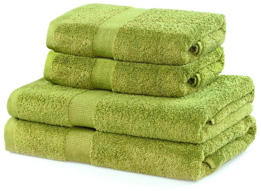 Set světle zelených ručníků DecoKing Niki