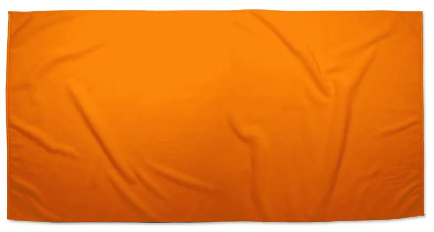 Ručník SABLIO - Oranžová 50x100 cm