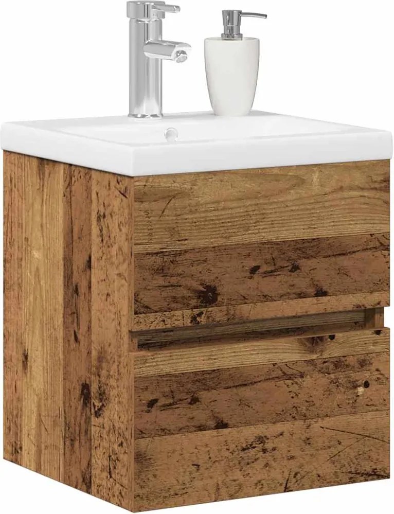 Skříňka pod umyvadlo Černý dub 41 x 39 x 62 cm Kompozitní dřevo 3333144