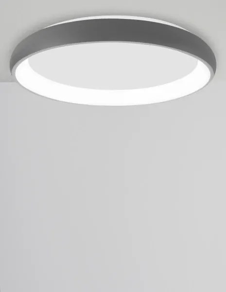 Stropní svítidlo LED se stmíváním Albi 61 světlá šedá