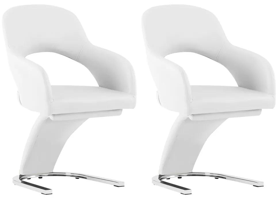 Jídelní židle Emma 2ks, ve více barvách-bílá