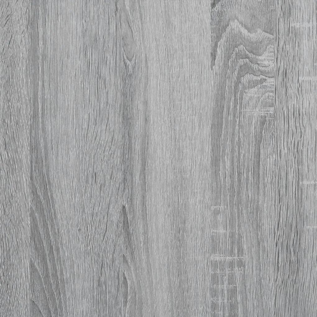 Příborníky 2 ks šedé sonoma 60 x 30 x 84 cm kompozitní dřevo,  3276600
