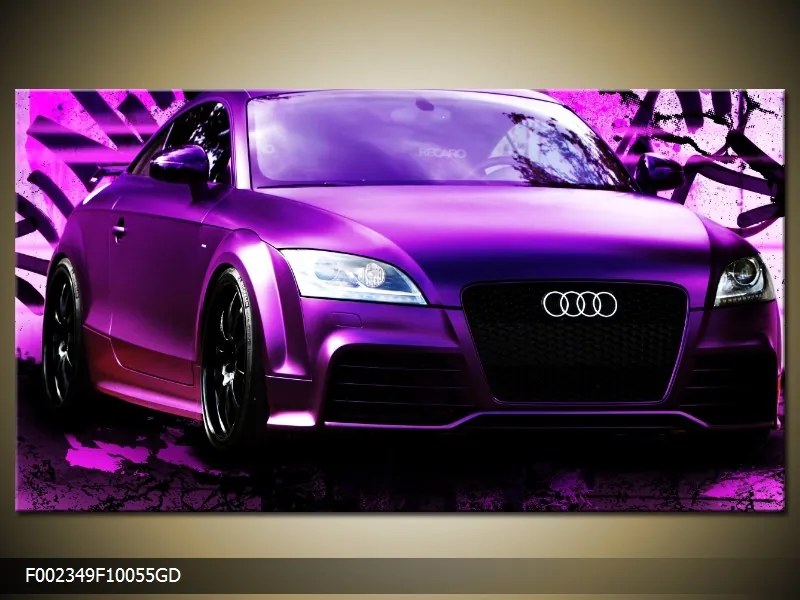 Obraz fialové Audi (), 40 dalších rozměrů