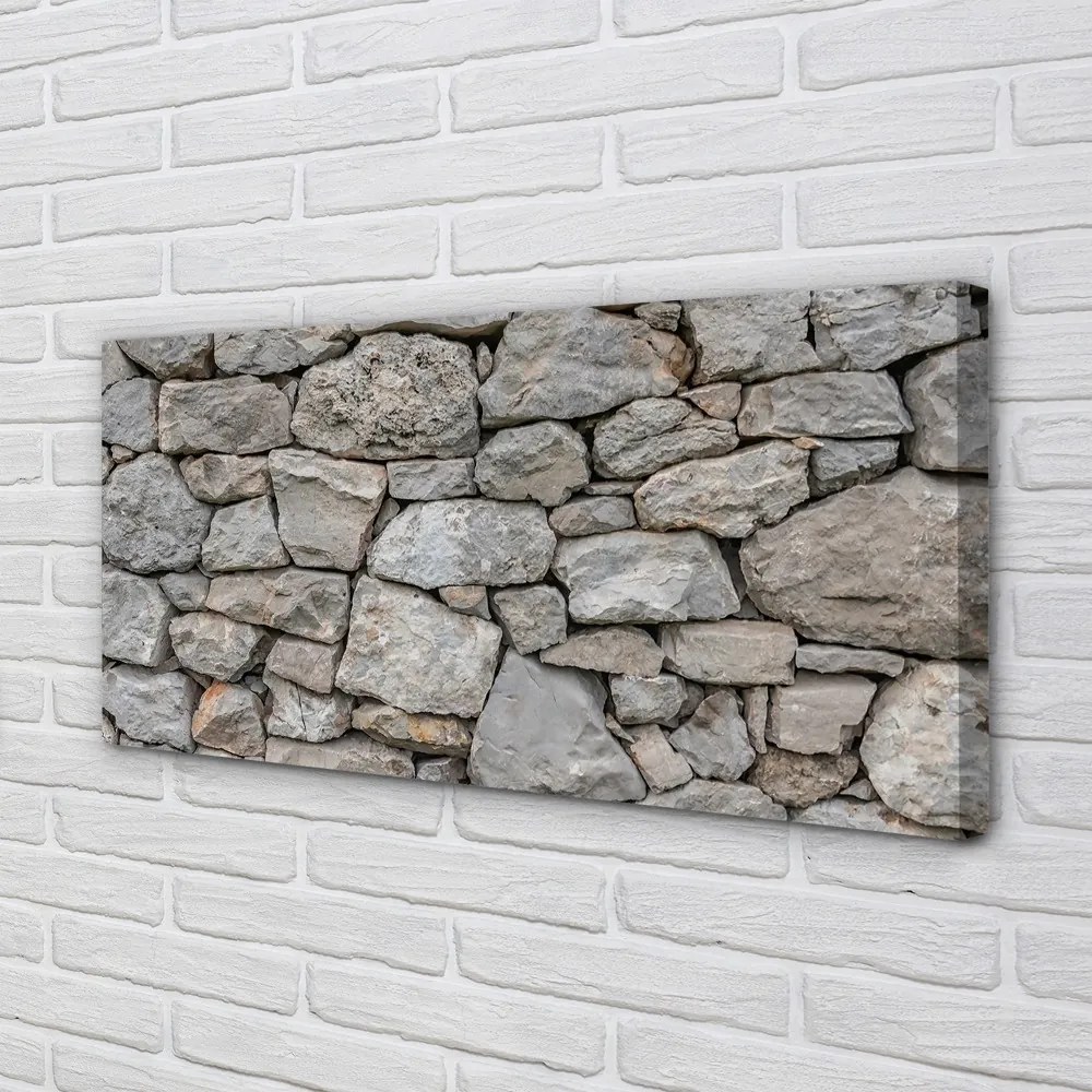 Obrazy na plátně Kamenná zeď wall 100x50 cm