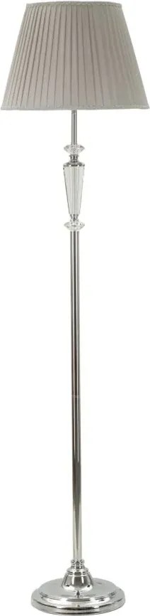 Stojací lampa Silvery 164 cm stříbrná