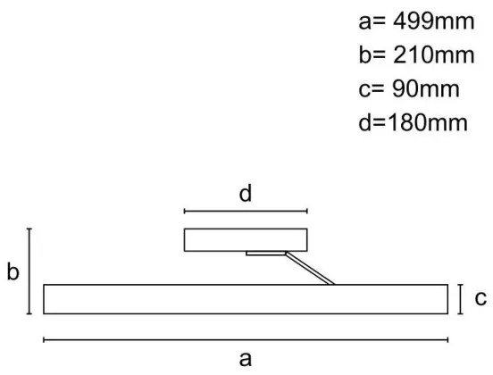 Brilagi - LED Stmívatelný přisazený lustr LED/86W/230V 3000-6500K zlatá + DO