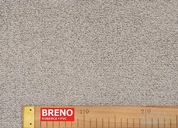 Breno Metrážový koberec OMNIA 49, šíře 400 cm, Béžová