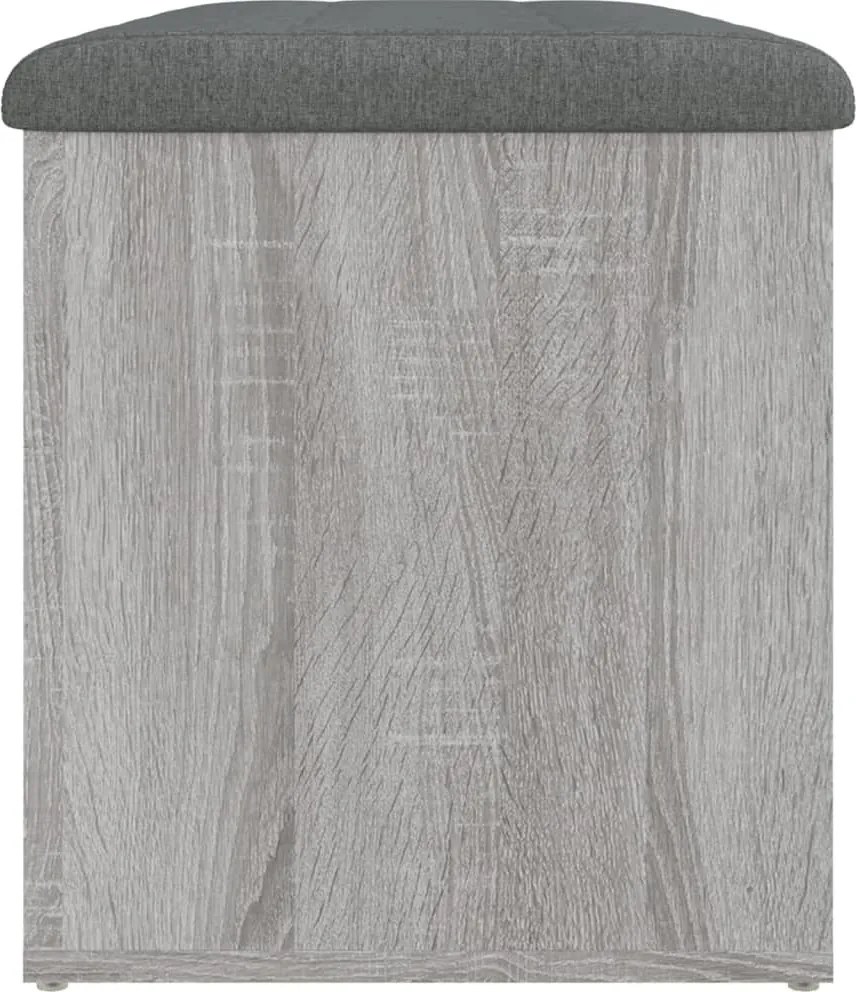 vidaXL Úložná lavice 82 x 42 x 45 cm kompozitní dřevo [835048] Barva: Bílá