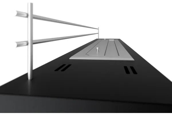InFire - BIO krb 8x120 cm 3kW černá