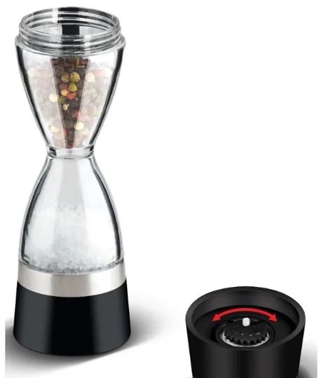 Lamart mlýnek na sůl a pepř Sandglass 2v1