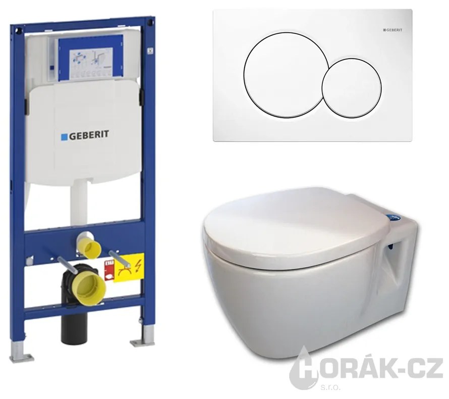 AKČNÍ SET 5v1 Geberit Duofix 111.300.00.5 + WC Connect Kombipaket