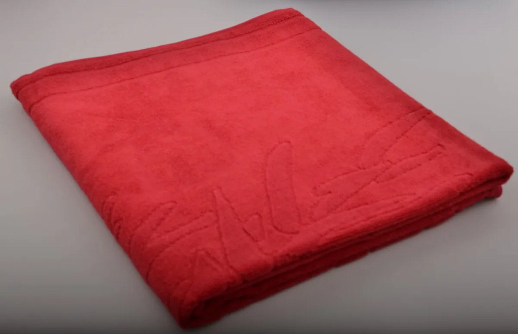 Vesna | Bambusový ručník 50x90 tmavě červený
