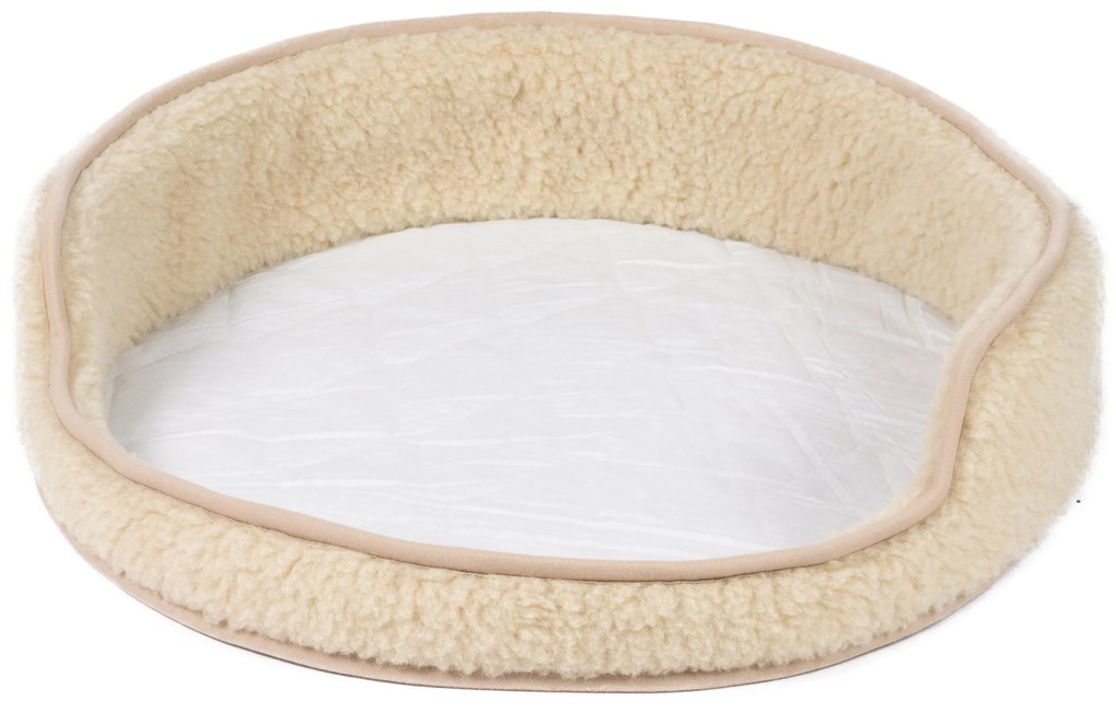 Kampol Vlněný pelíšek Duo beige XS Tombler