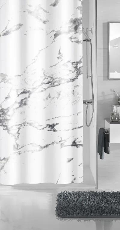MARBLE sprchový závěs 180x200cm, textilní mramor (5283901305) | Biano