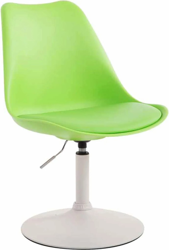 Sada 4 jídelních židlí Maverick W plast – zelená