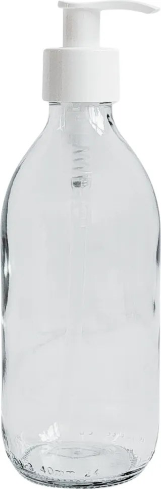 Dávkovač mýdla STELLA 330 ml s bílým dávkovačem