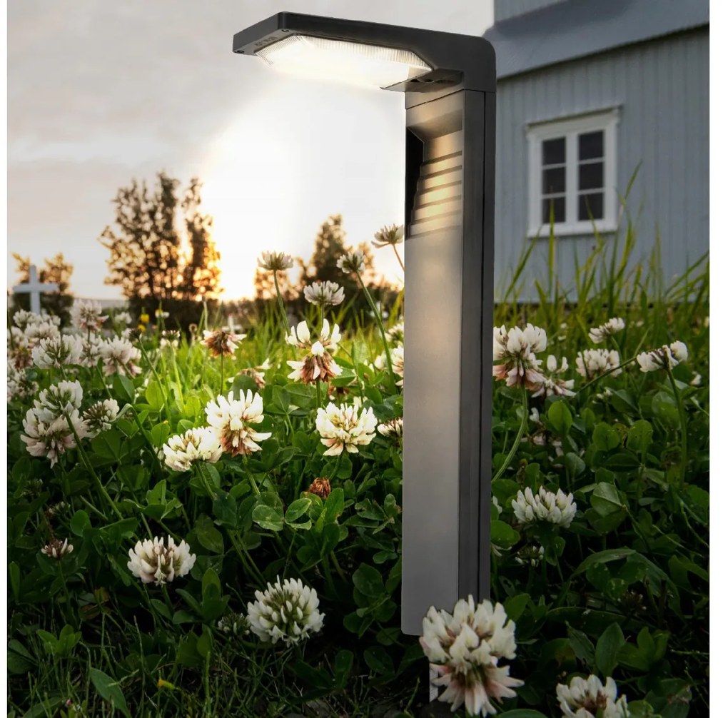 ECOLIGHT Solární zahradní lampa 57cm IP64